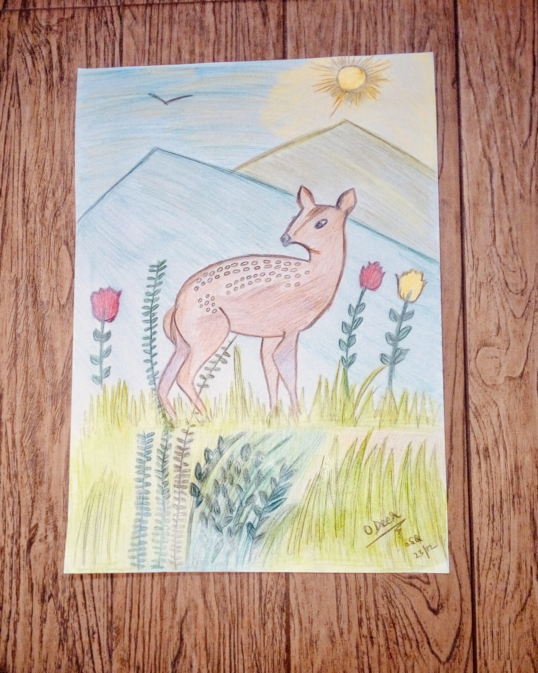 Art: O Deer - A journey of emotions and imprints..